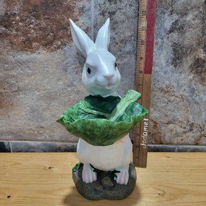 Holiday | Decorative Bunny Rabbit White Figurine Easter Indoor Decor ...